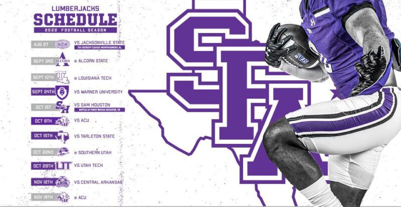 SFA Finalizes 2022 Football Schedule | NacNewsNow.com