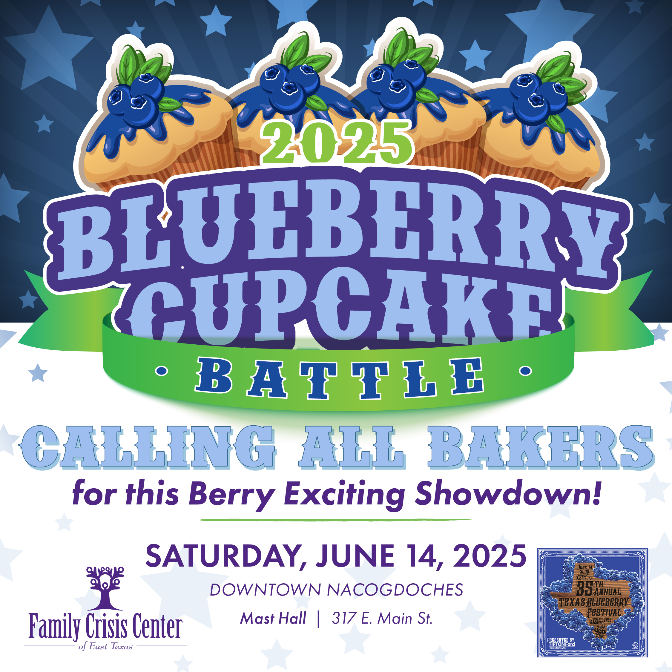 11th Annual Blueberry Cupcake Battle at the Texas Blueberry Festival