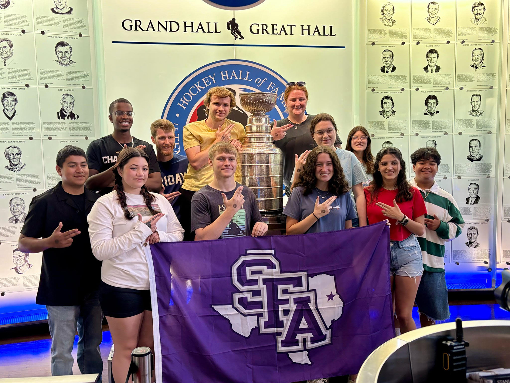 SFA students head north for lessons in Canadian culture and sports ...