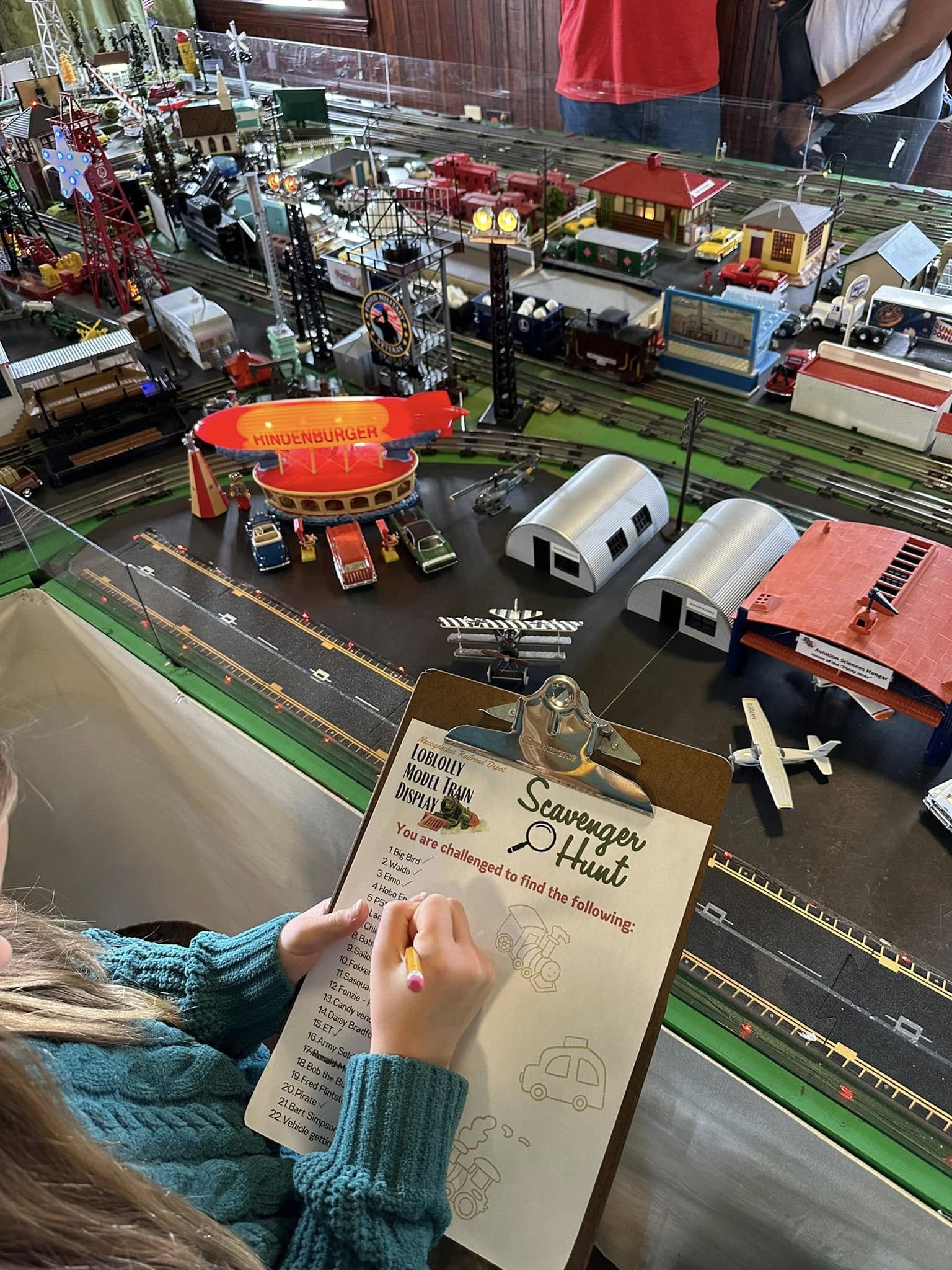 The Loblolly Model Train Display at the Nacogdoches Railroad Depot